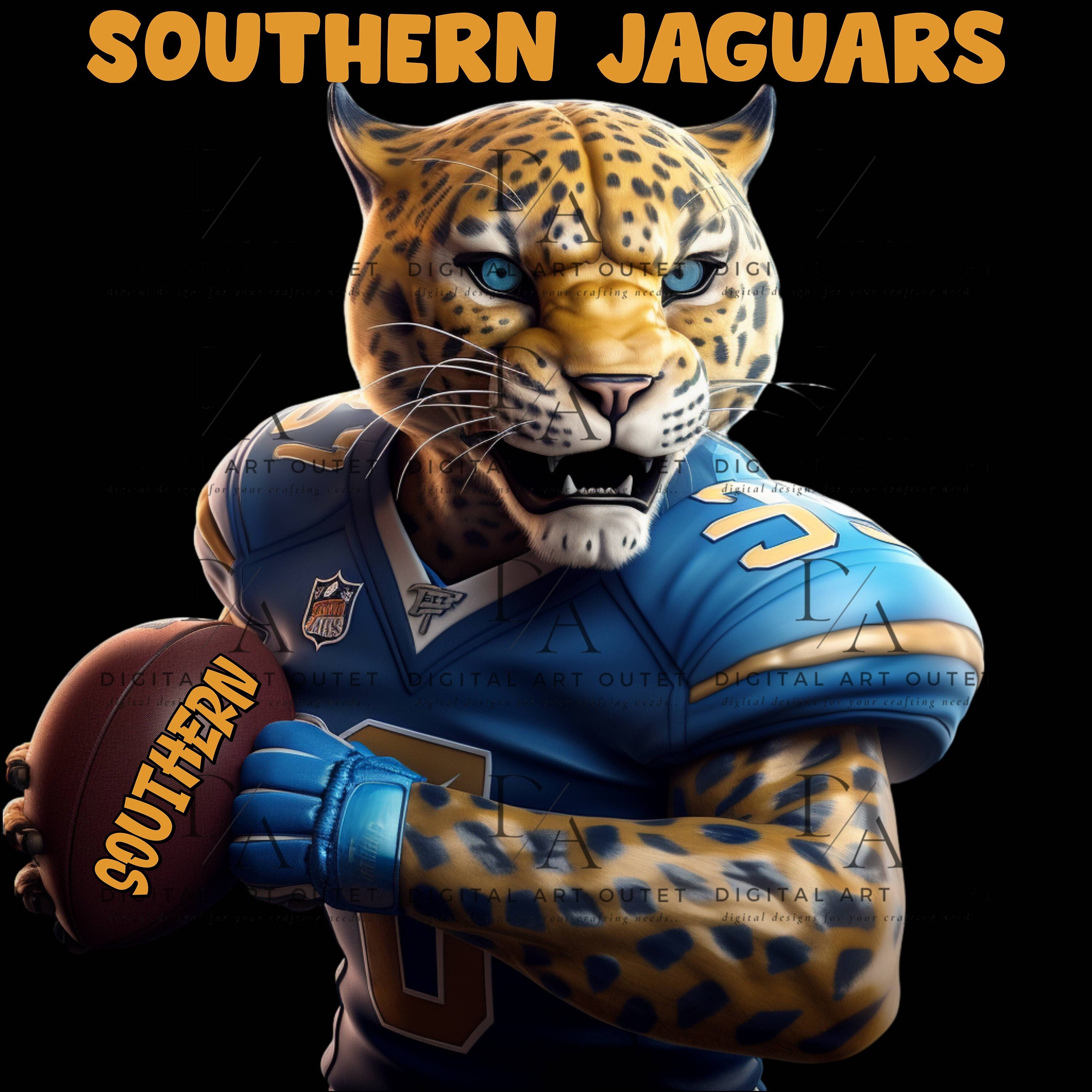 Transparent Southern University Jaguars PNG Sublimation Design - Etsy