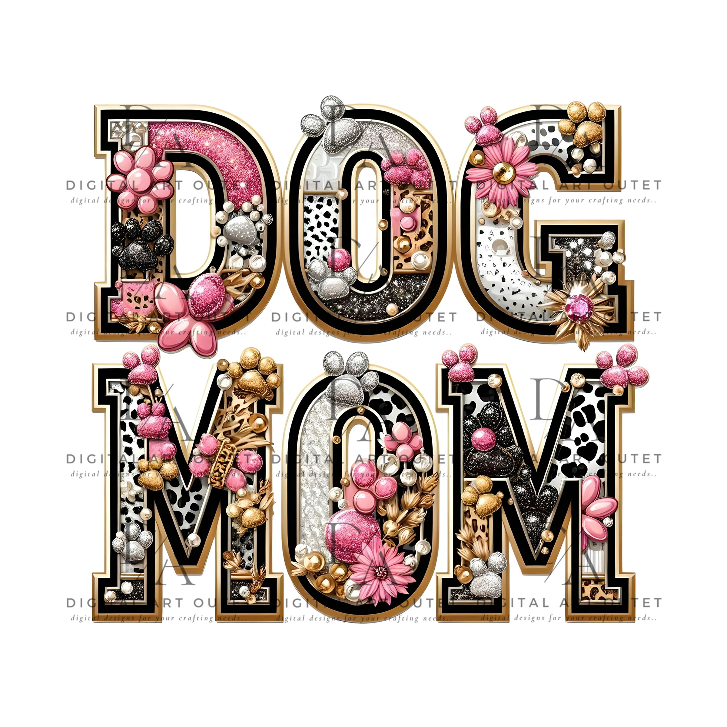 Dog Mom PNG Sublimation Design - Etsy