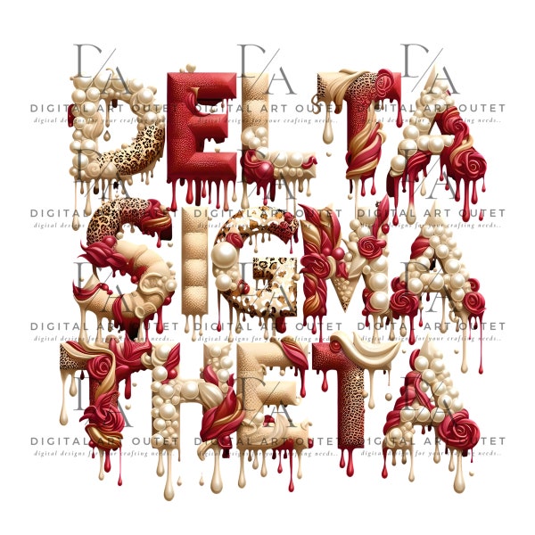 Delta Sigma Theta Png - Etsy