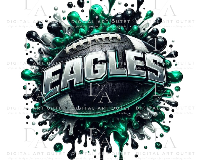 Philadelphia Eagles SVG, Kelly Green - Etsy