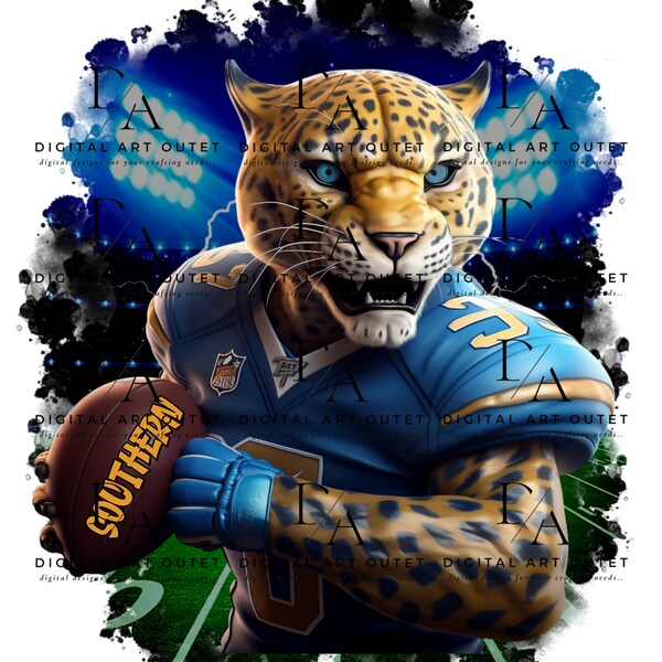 Southern Jaguars Svg - Etsy