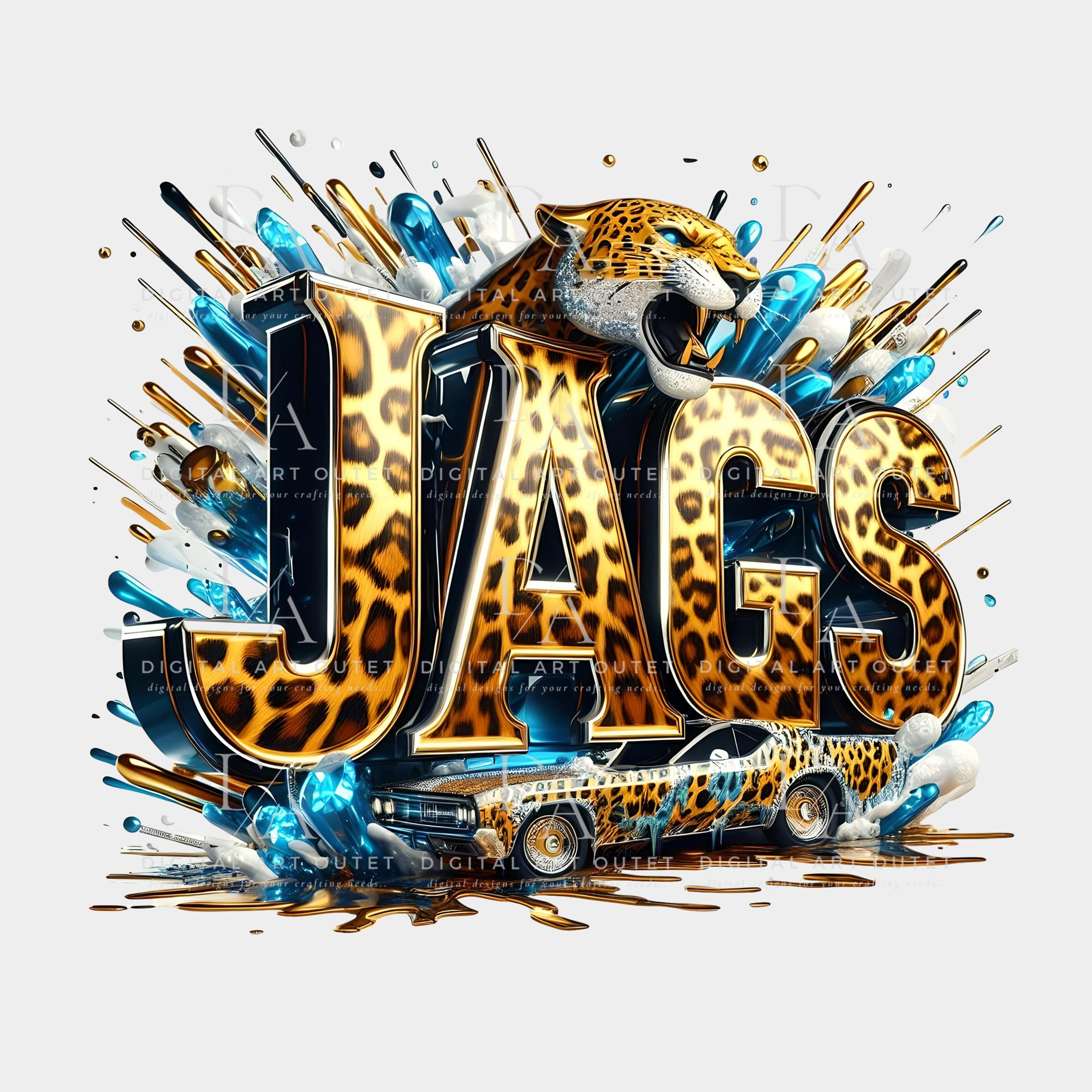 Southern University Jaguars PNG Sublimation Design - Etsy