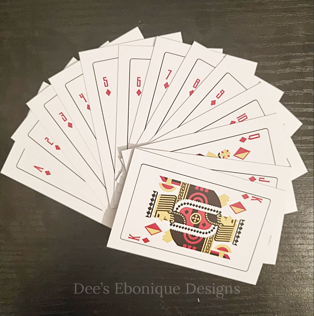BLACK QUEENS PLAYING Cards, Black Woman Deck of Playing Cards ...