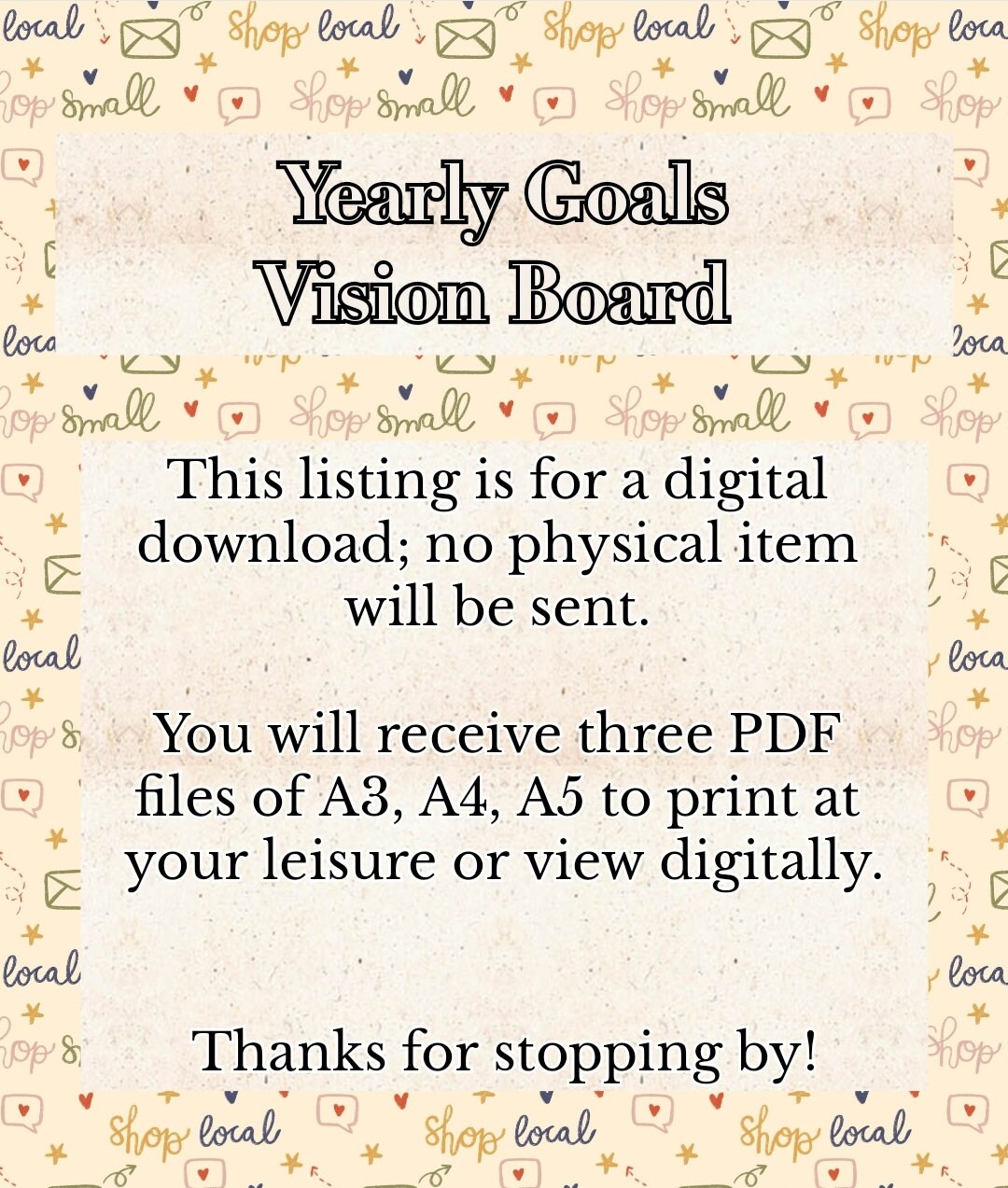 YEARLY GOAL TRACKER, Vision Board, Black Girl Goal Setting, Digital, A5 ...