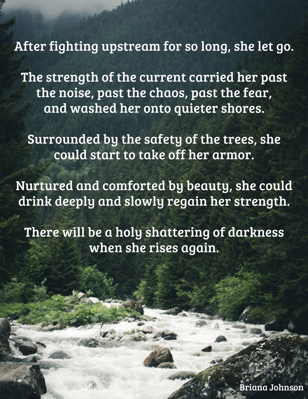 She Let Go - Etsy