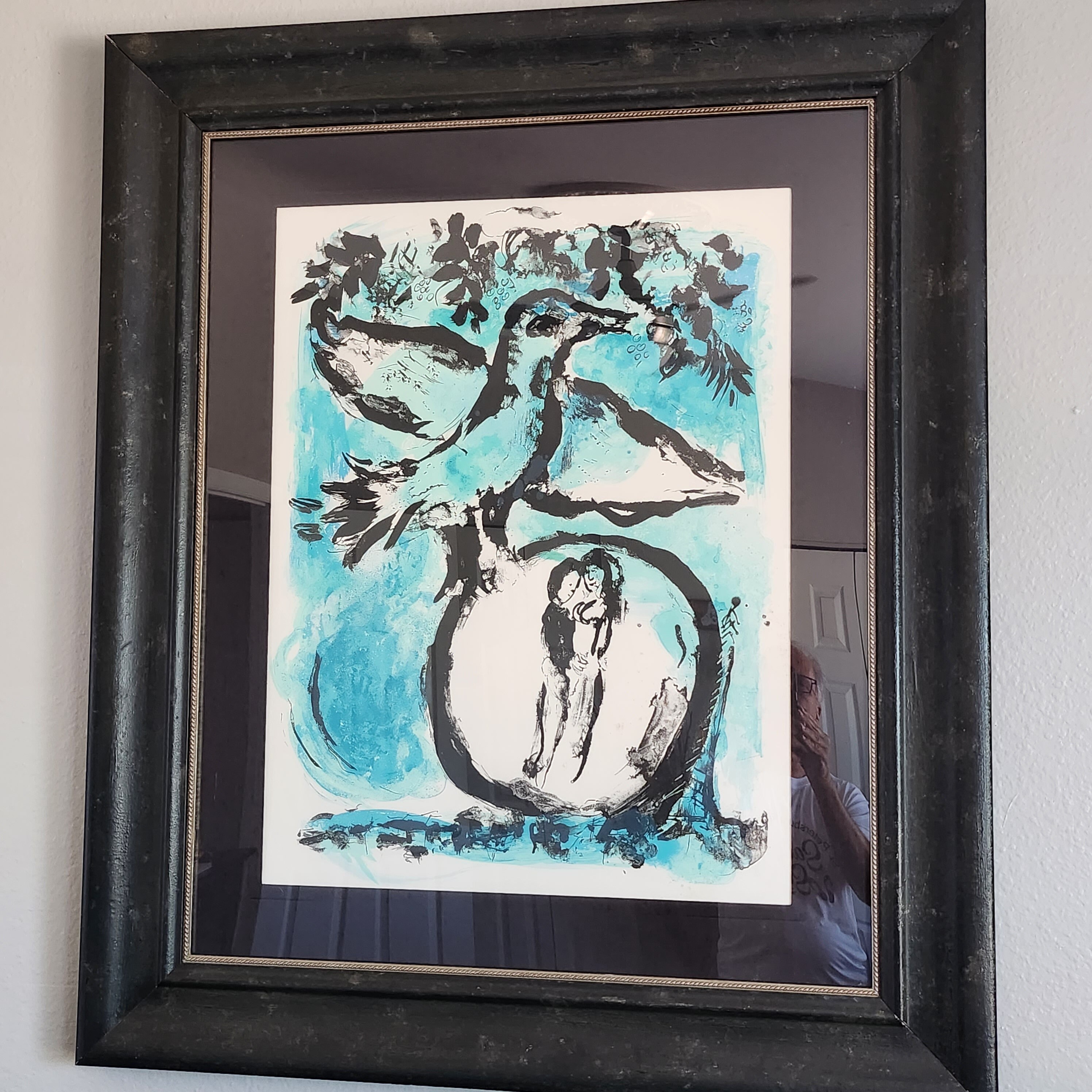 Spectacular Art-collection. the Green Bird by Marc Chagall - Etsy