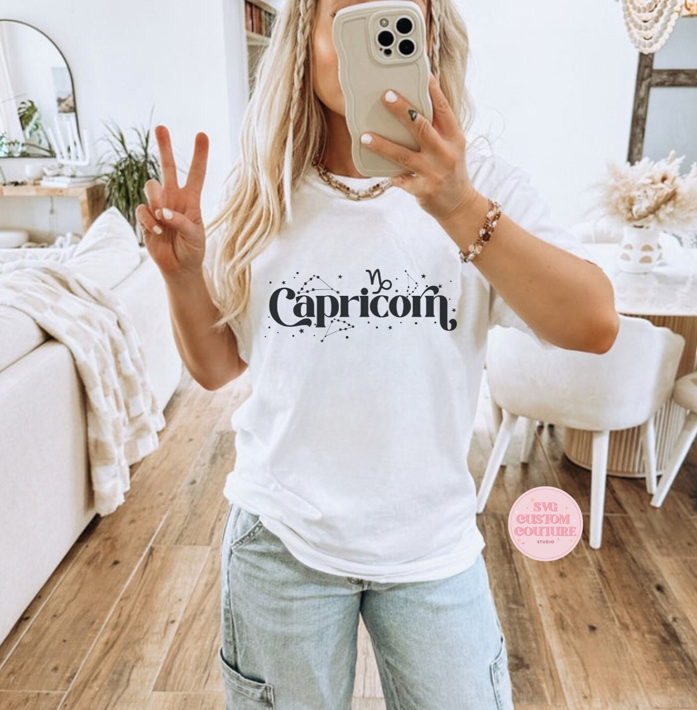 Capricorn Zodiac Svg Png, Capricorn Svg Png - Etsy