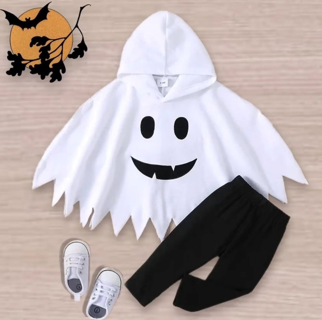 Cute Baby Boy Ghost Halloween Costume Toddler Boy Spooky - Etsy