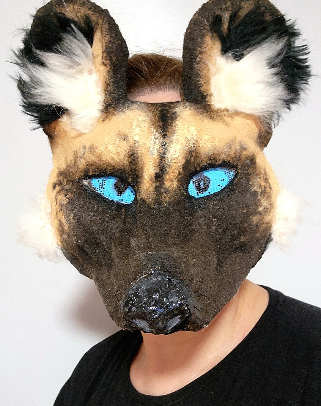 African Wild Dog Mask Cosplay, Mask Cosplay, Masquerade Party Mask ...