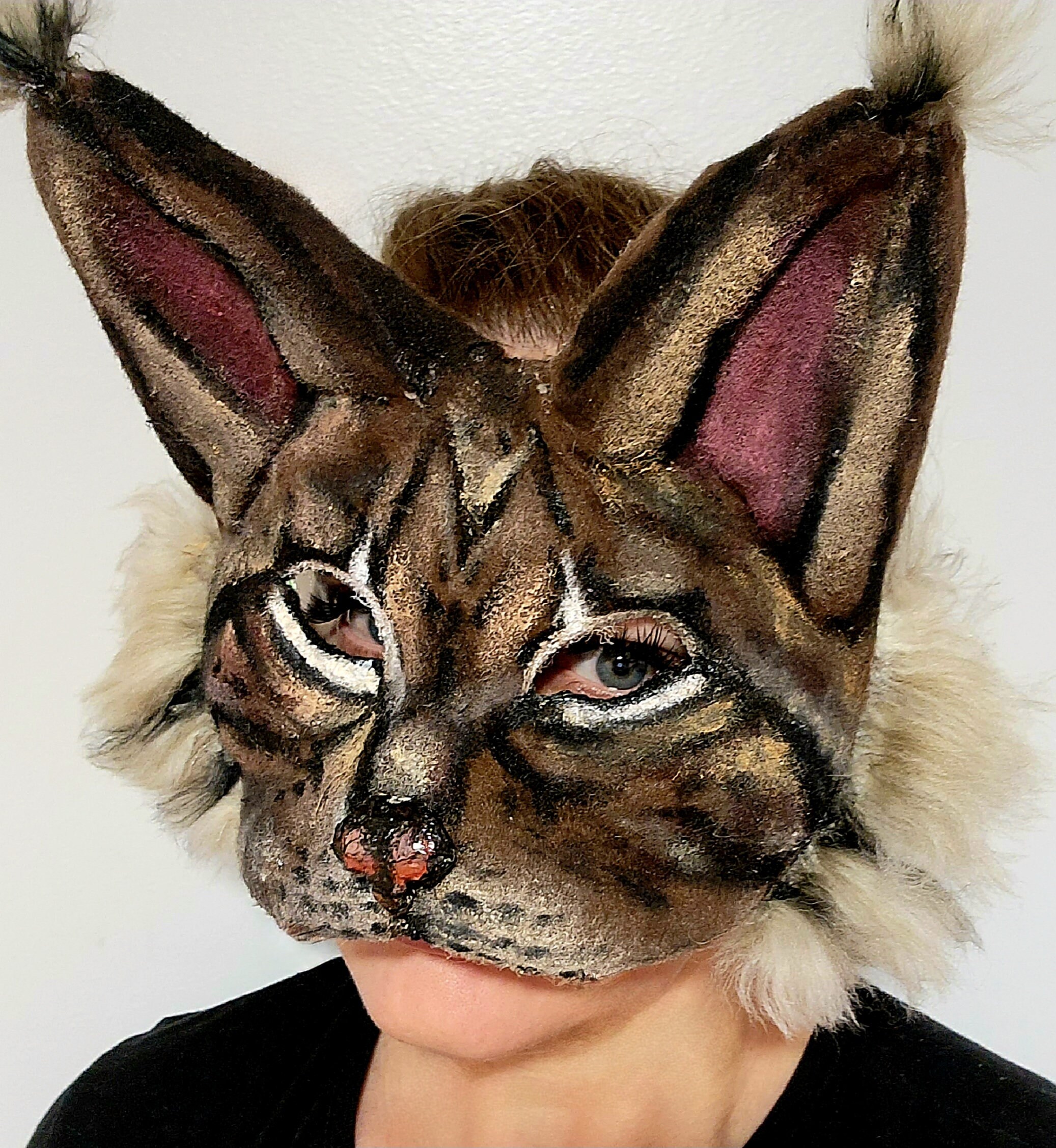 Lynx Cat Mask Cosplay, Mask Cosplay, Masquerade Party Mask, Costume ...