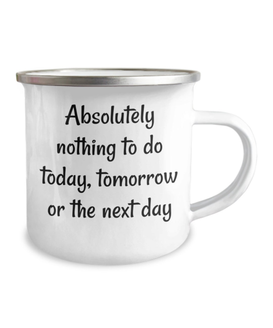 Absolutely Nothing Mug, Camper Mug, Stainless Steel Mug, Gift for ...
