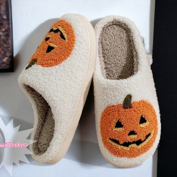 Pumpkin Slippers - Etsy