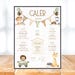 Personalized Birthday Poster, Boho, Safari, Jungle, Boho, Animals ...