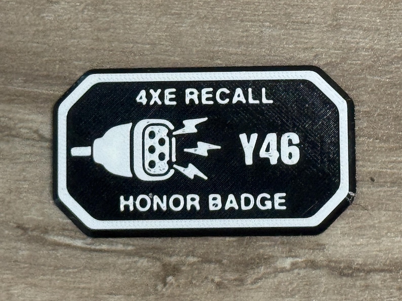 Jeep 4XE Recall Badges | Honor Badge Series | Custom Jeep Badges - Etsy