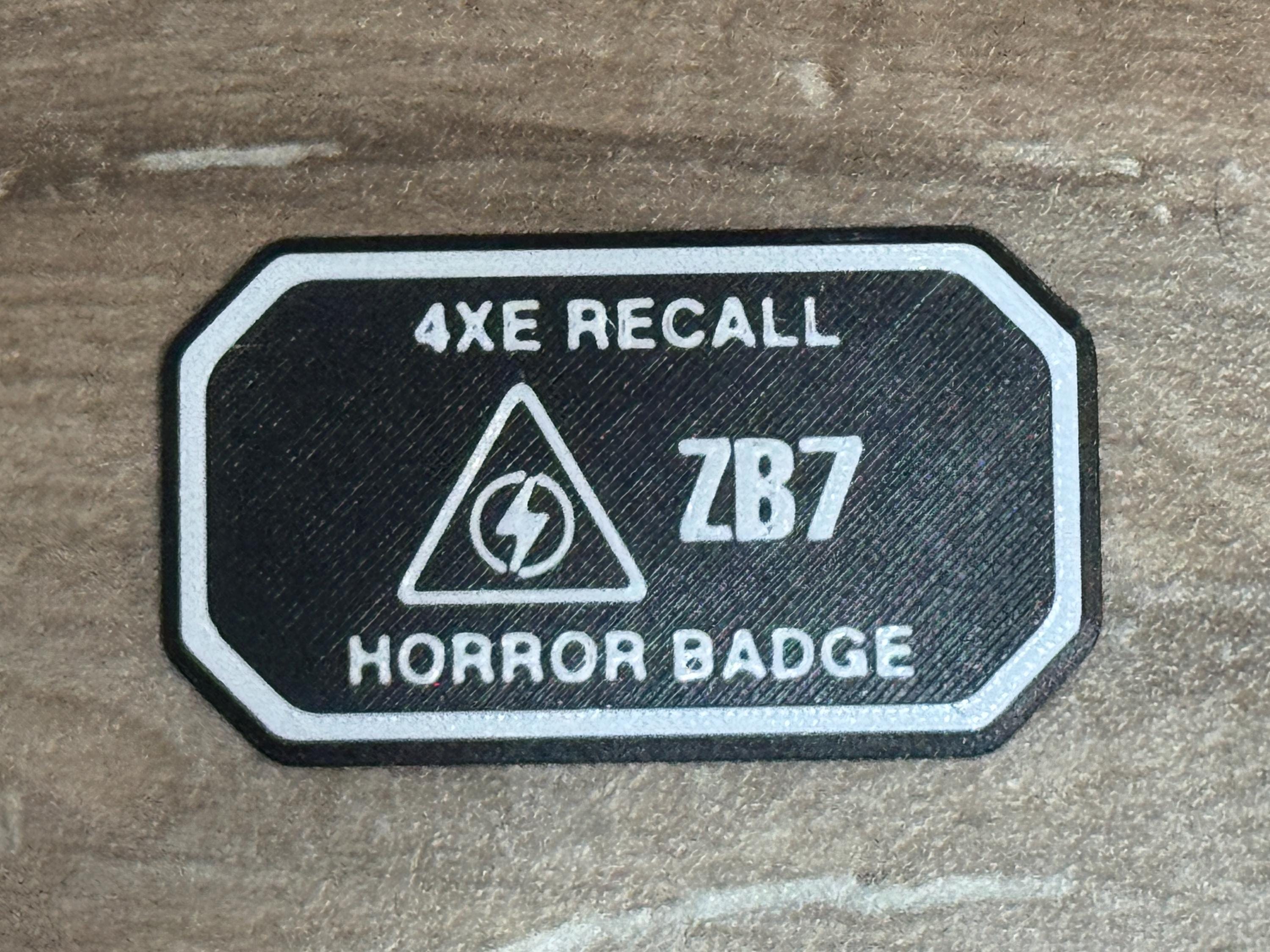 Jeep 4XE Recall Badges | Horror Badge Series | Custom Jeep Badges - Etsy