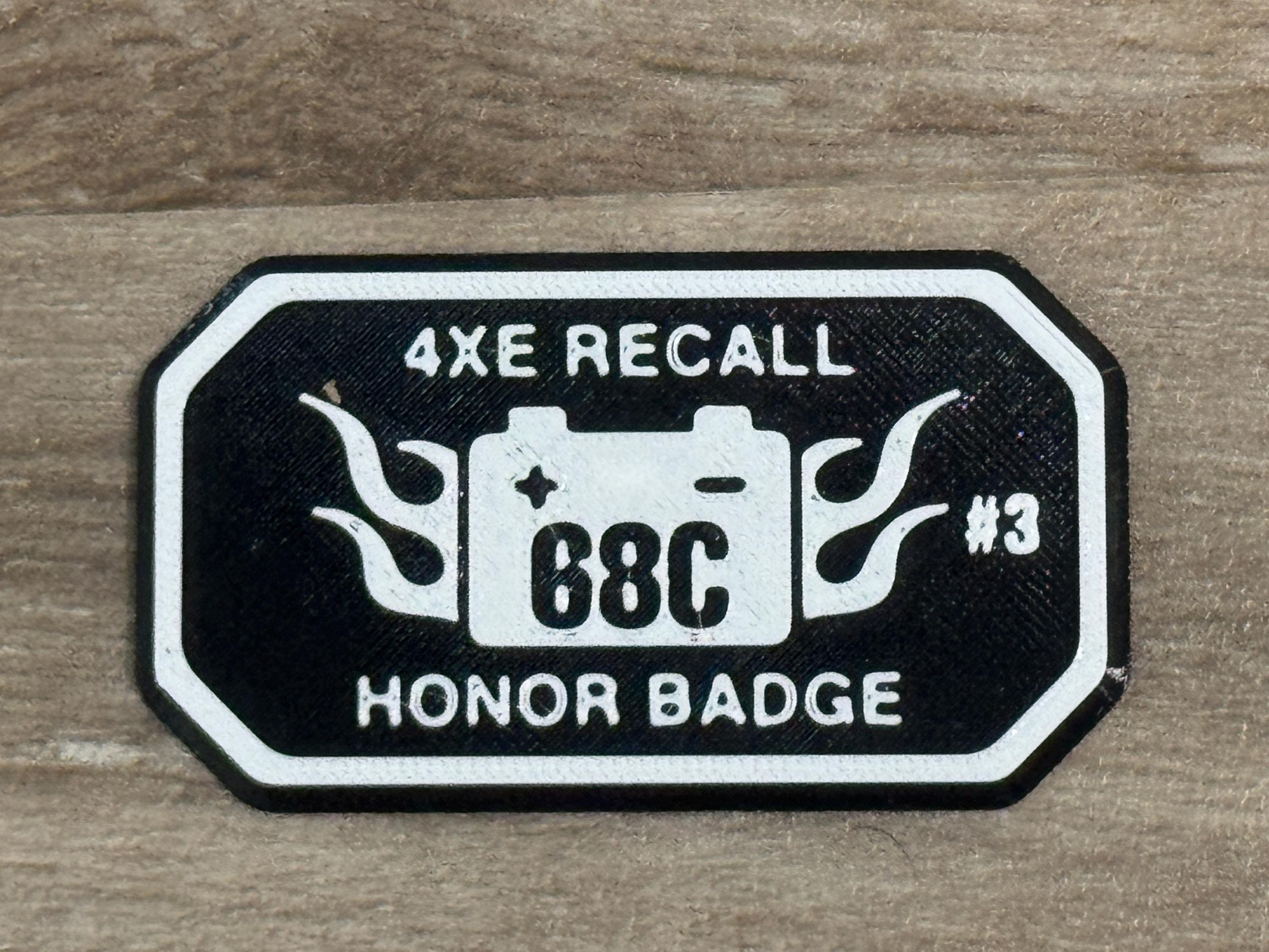 Jeep 4XE Recall Badges | Honor Badge Series | Custom Jeep Badges - Etsy