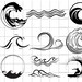 WAVE SVG, Wave Bundle Svg, Wave Cut Files , Wave Clipart , Wave Cricut ...