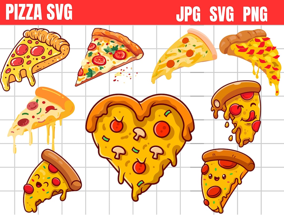Pizza Svg Food Svg Pepperoni Svg Pizza Chef Svg Pizza Making Pizza ...