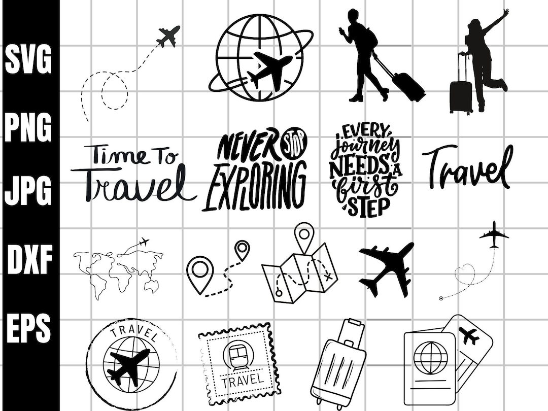 Travel SVG Bundle, Vacation SVG, Family Vacation SVG, Family Trip Svg ...