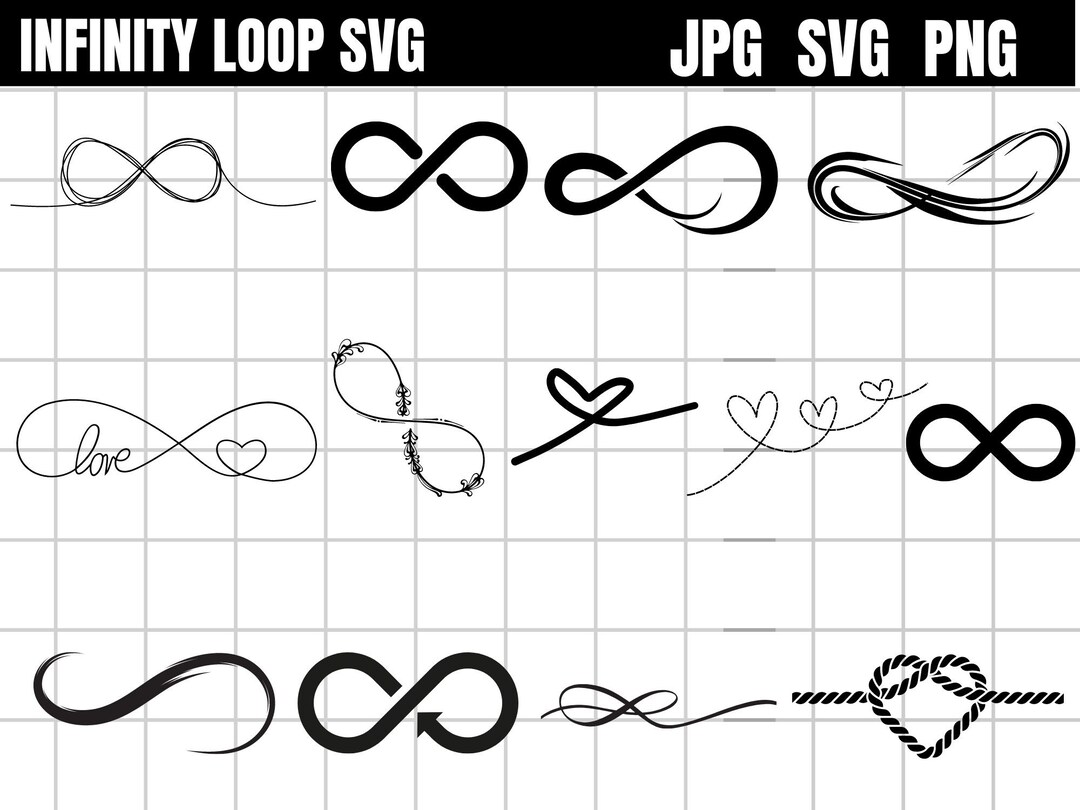 Infinity Svg, Infinity Love Svg Bundle, Forever Infinity Svg, Infinity ...