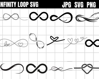 Infinity Svg, Infinity Love Svg Bundle, Forever Infinity Svg, Infinity ...