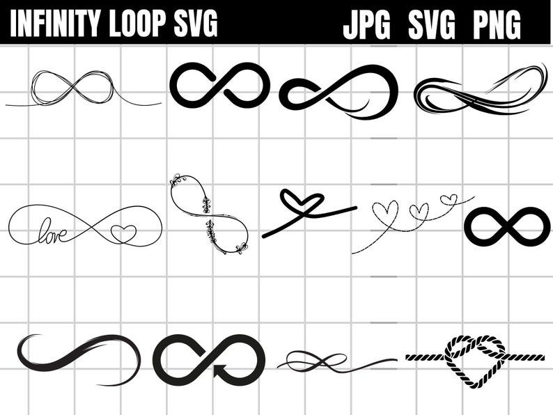 Infinity Svg, Infinity Love Svg Bundle, Forever Infinity Svg, Infinity ...