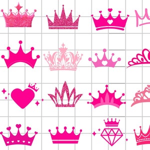 Royal Crown SVG, Princess Tiara SVG, King Crown, Queen Crown, Princess ...