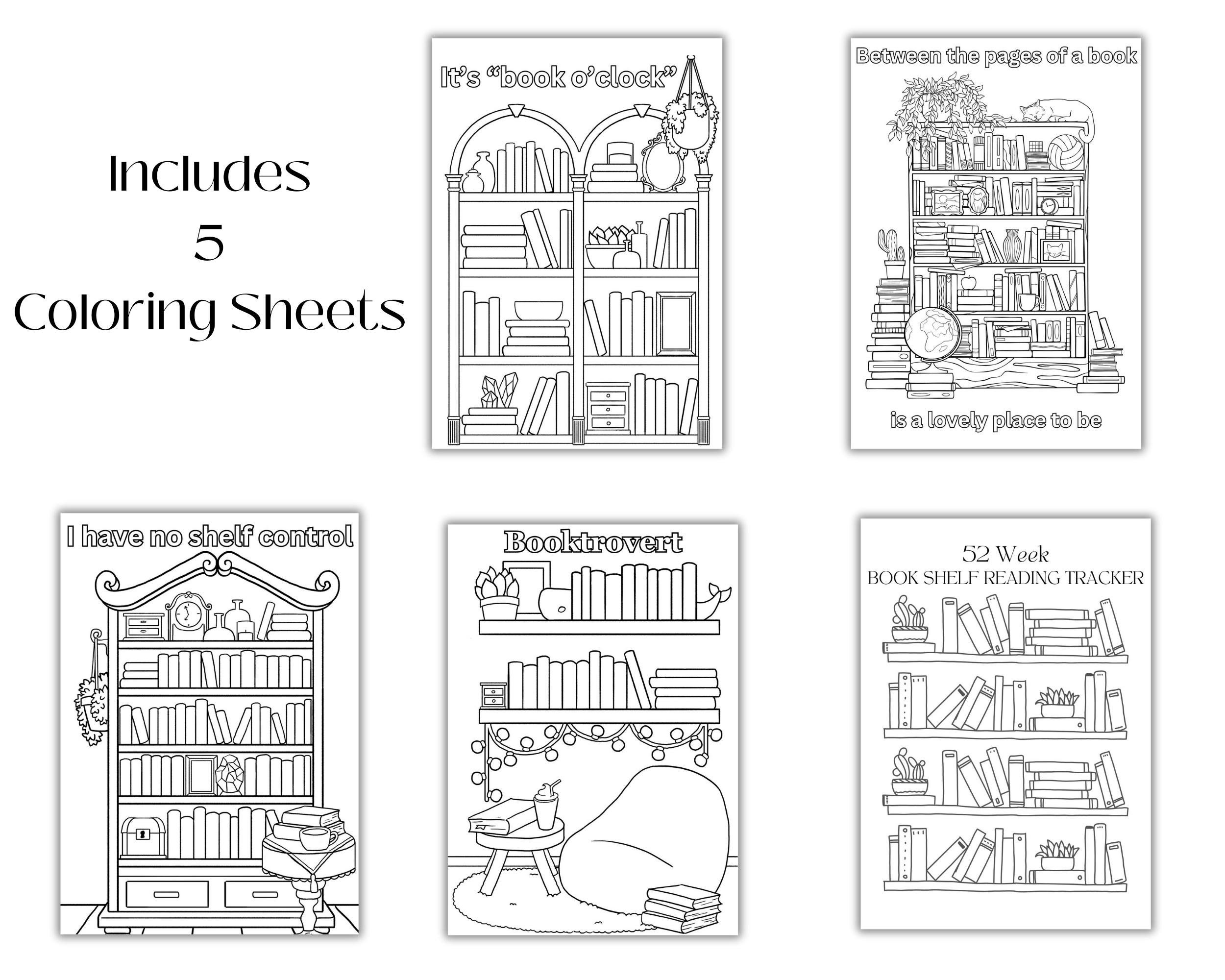 Book Tracker Printable Bundle Reading Tracker Reading Log - Etsy