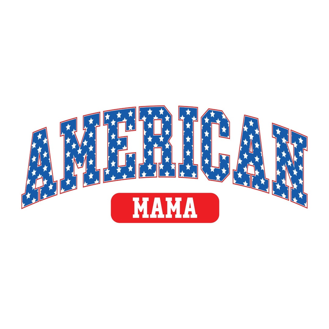 American Mama Varsity Svg American Mama Varsity Png American Mini ...