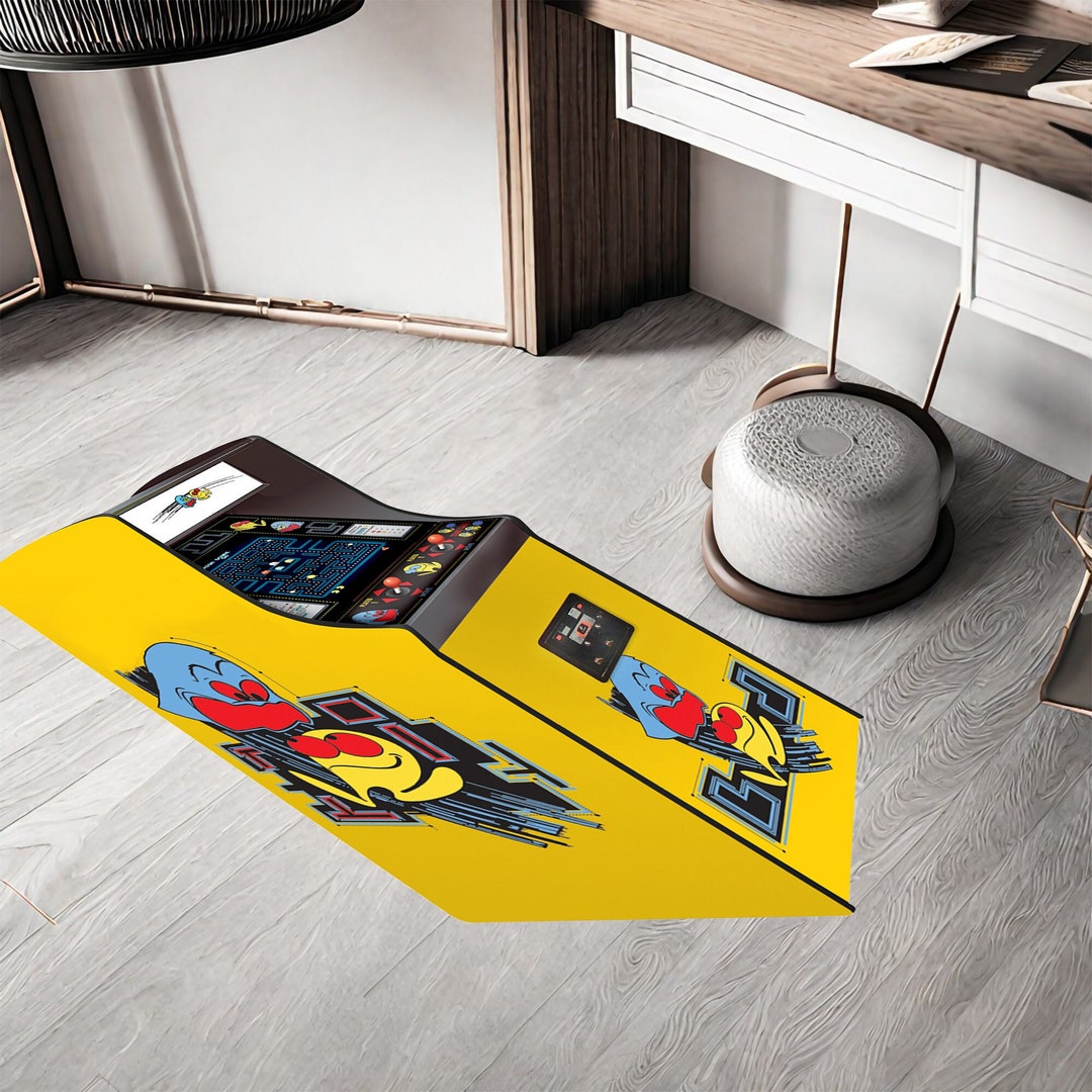 Game Rug, Arcade Rug, Arcade Machine, Game Room Rug, Gamer Rug ...