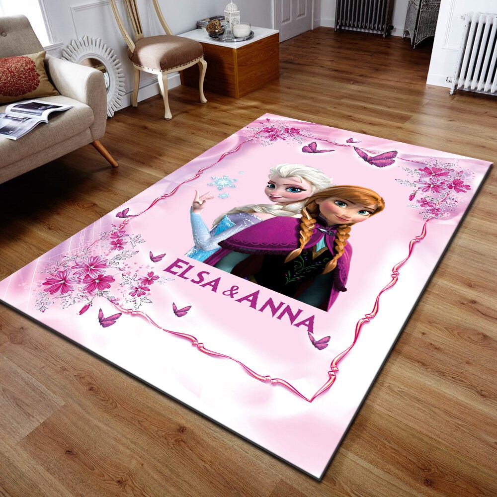 Elsa Rug, Frozen Rug, Popular Rug, Modern Carpet, Girl Room Rug, Kids ...