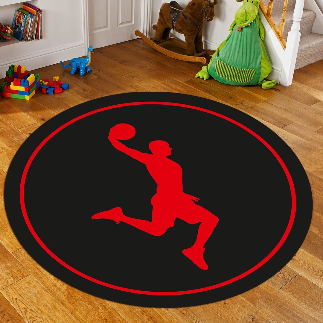 Basketball Rug, Basketball Club Rug, Sports Rug, Sports Room Rug ...