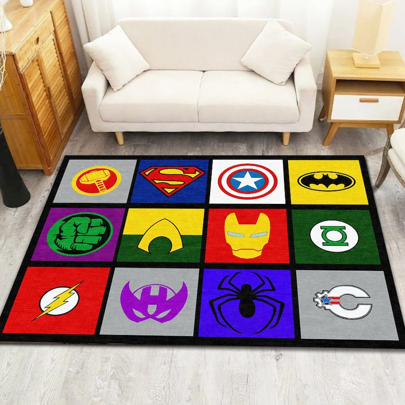 Avengers Rug - Etsy