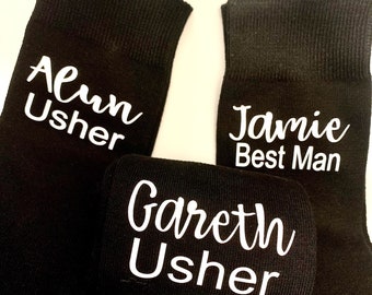 Personalised Wedding Socks. Personalised Boxer Shorts - Etsy UK