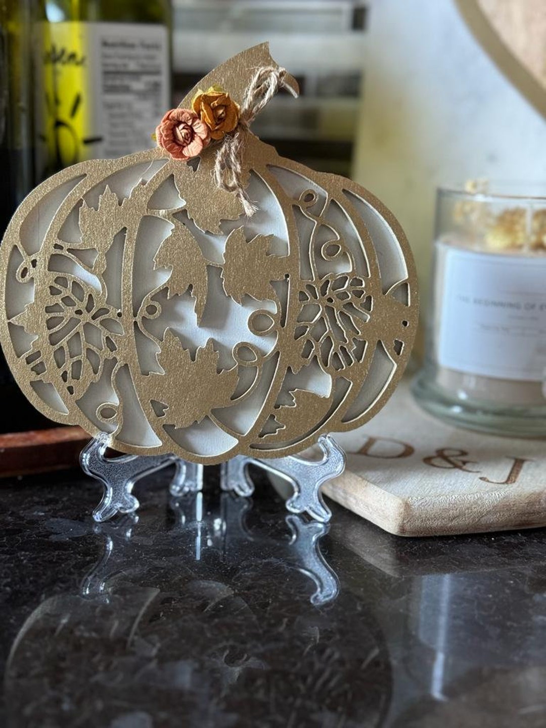 Pumpkin Favor, Gold Pumpkin, Party Favor, Wedding Favor, Fall Decor ...