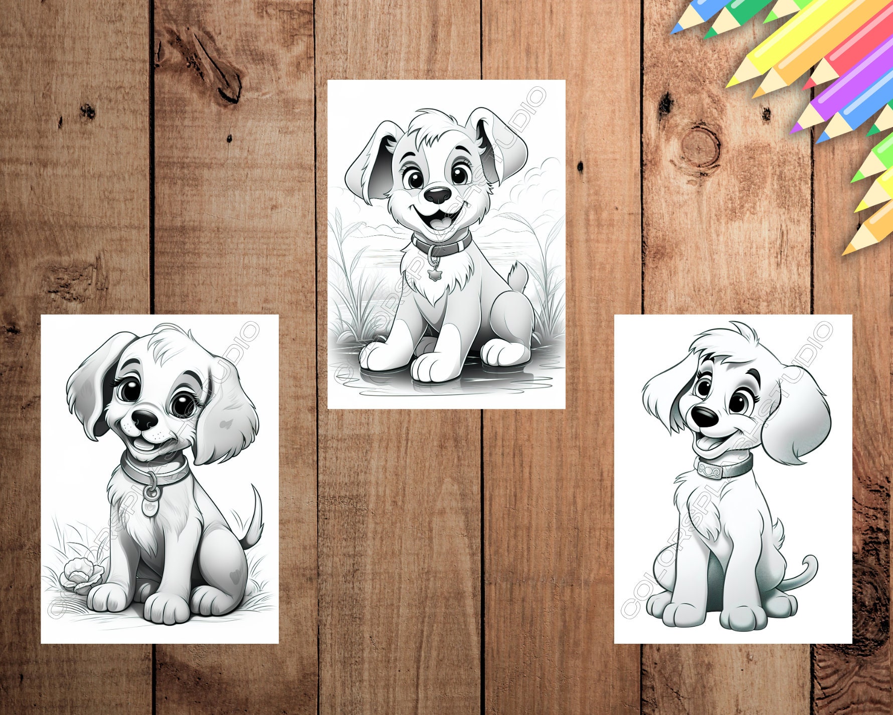22 Cartoon Dogs Coloring Pages, Animated Dogs Coloring Pages, Cute Dogs ...
