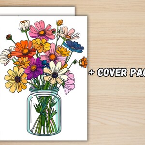 40 Spring Coloring Book Bundle for Kids and Adults, Floral, Flower ...