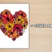20 Hearth Shaped Flowers Coloring Page for Kids and Adults, Floral ...