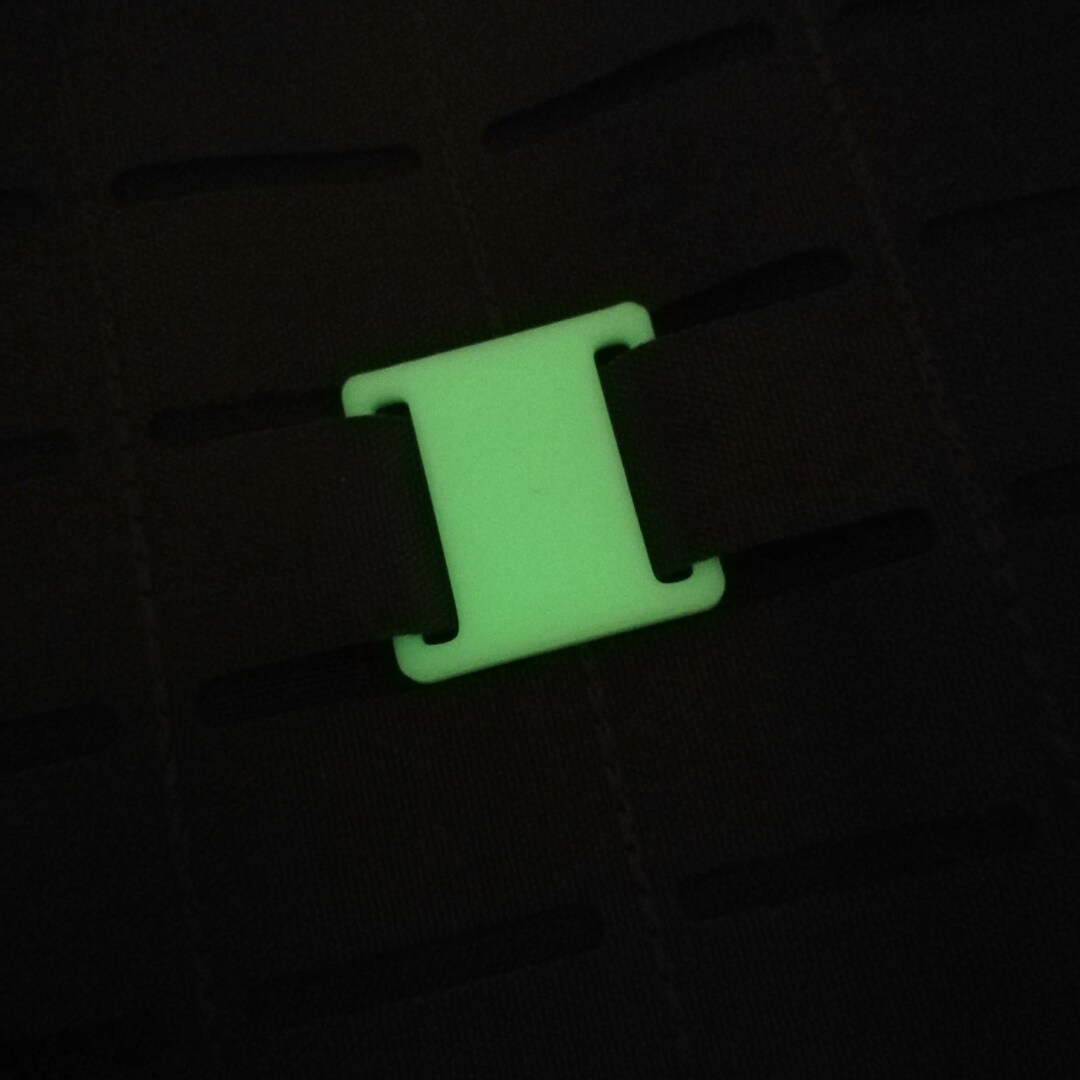 Glow-in-the-dark Molle Patch 30x30mm - Etsy