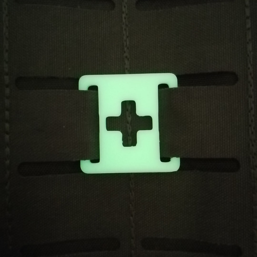 Glow-in-the-dark Medic Molle Patch 30x30mm - Etsy