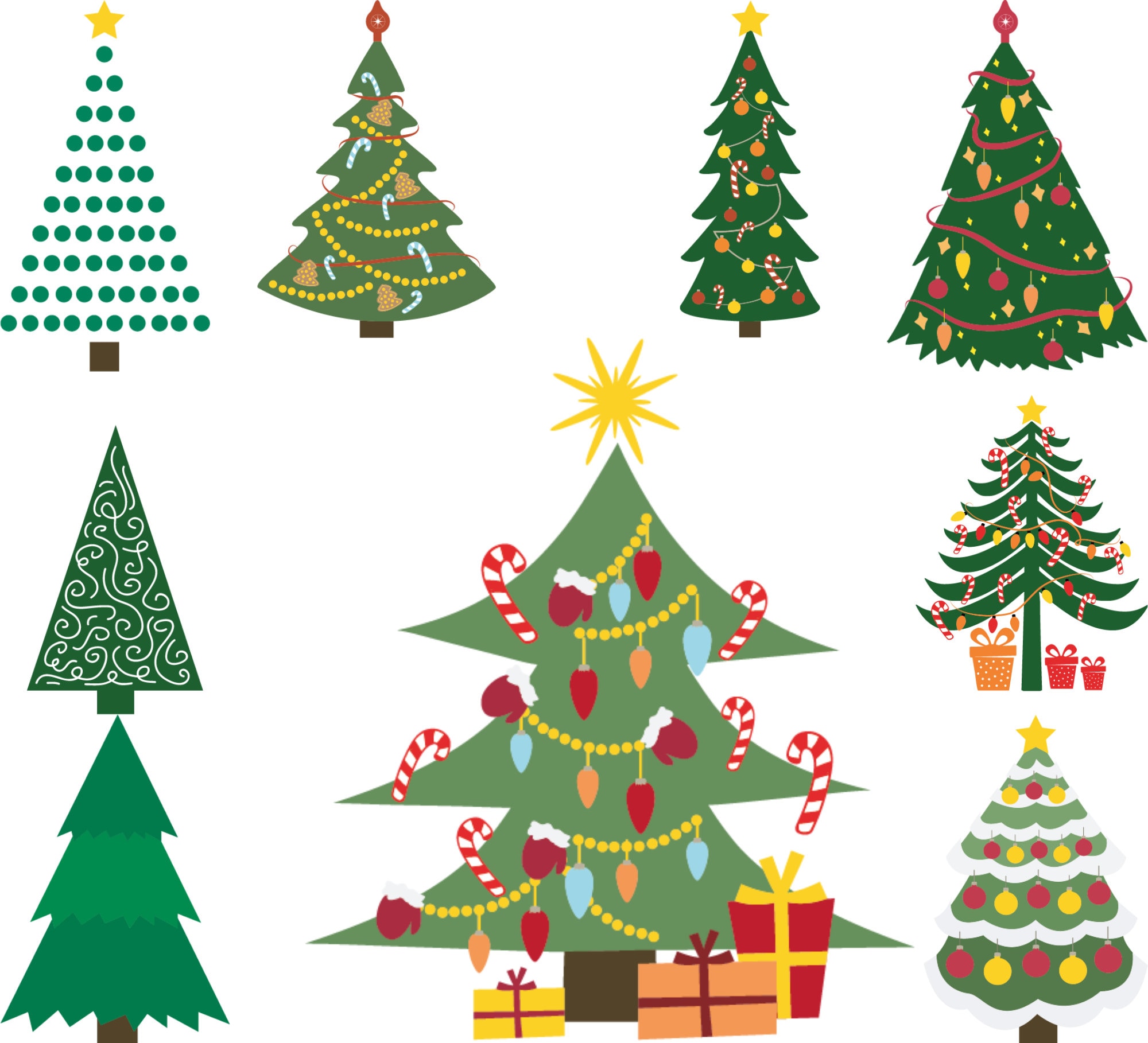 Printable Wishing You a Merry and Bright Christmas Gift Tag, Printable ...