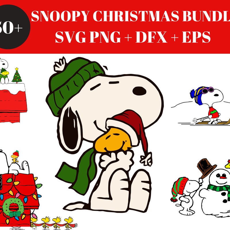 Snoopy Svg - Etsy