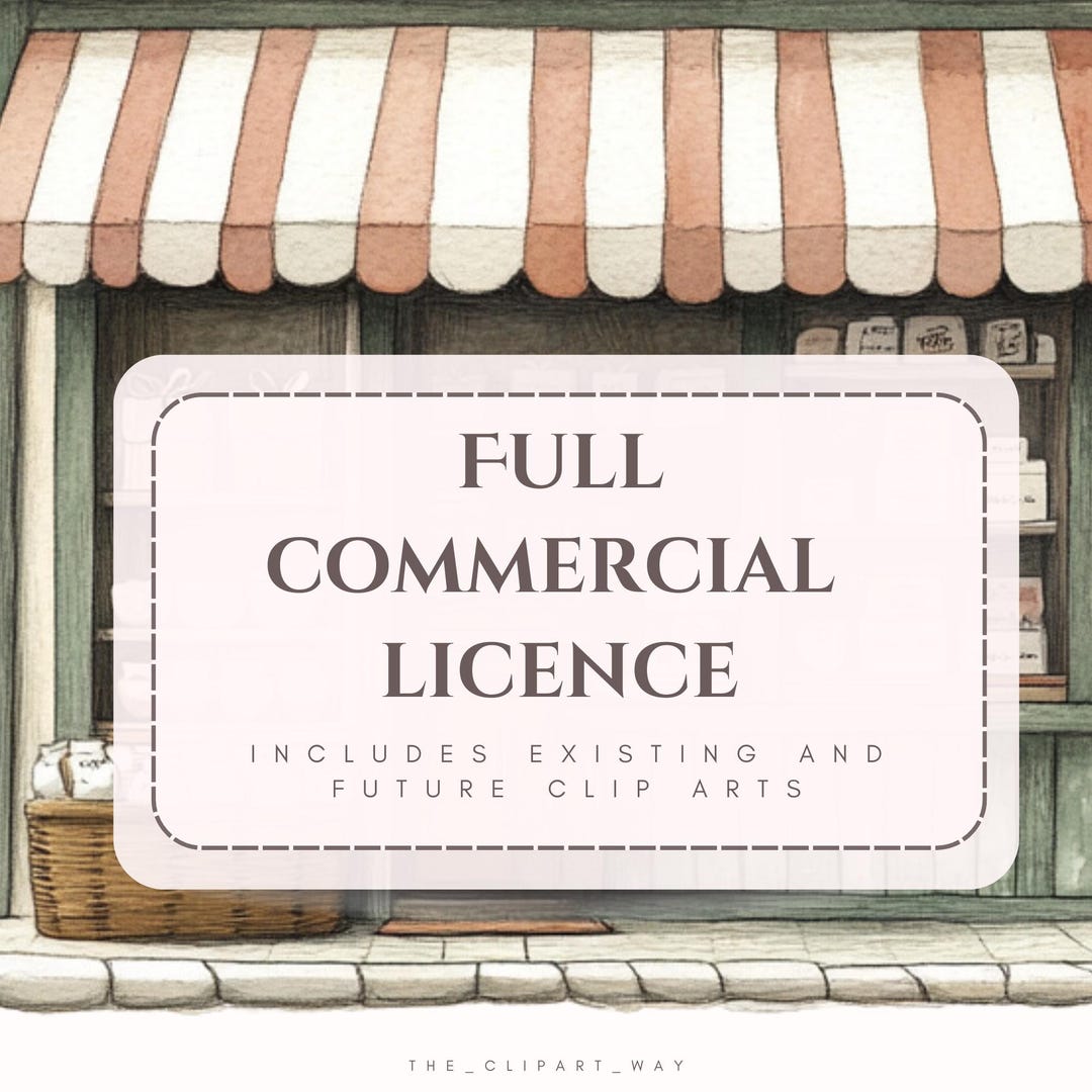 Full Commercial Licence for Clip Art Bundle From the Clip Art Way Whole ...