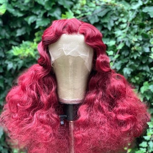 Jessica Rabbit - Finger Wave Drag Wig ( Strand Wigs) - Etsy