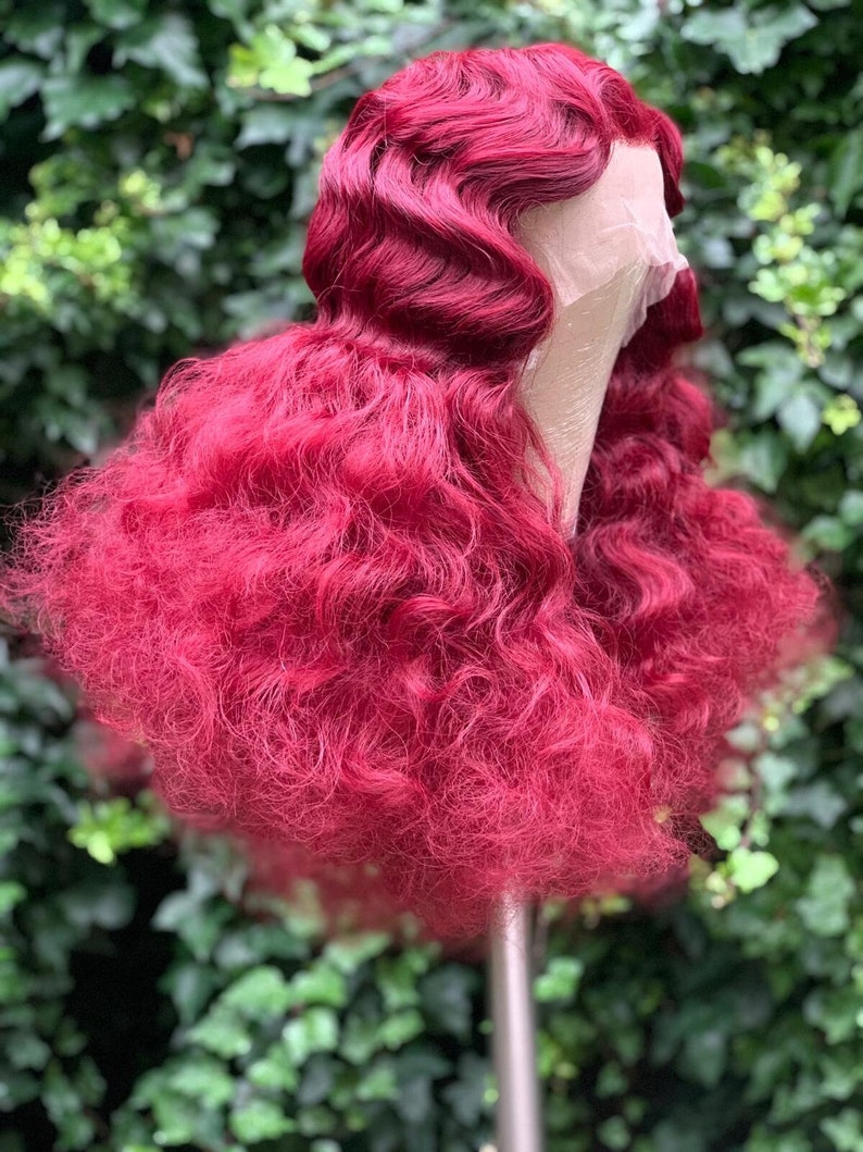 Jessica Rabbit - Finger Wave Drag Wig ( Strand Wigs) - Etsy