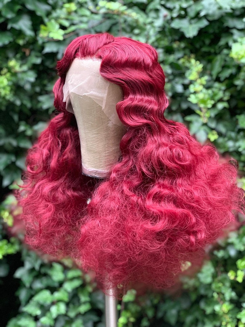 Jessica Rabbit - Finger Wave Drag Wig ( Strand Wigs) - Etsy