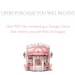 Paris Cafe Elements Clipart Set, Parisian Restaurant, Paris Bakery Shop ...
