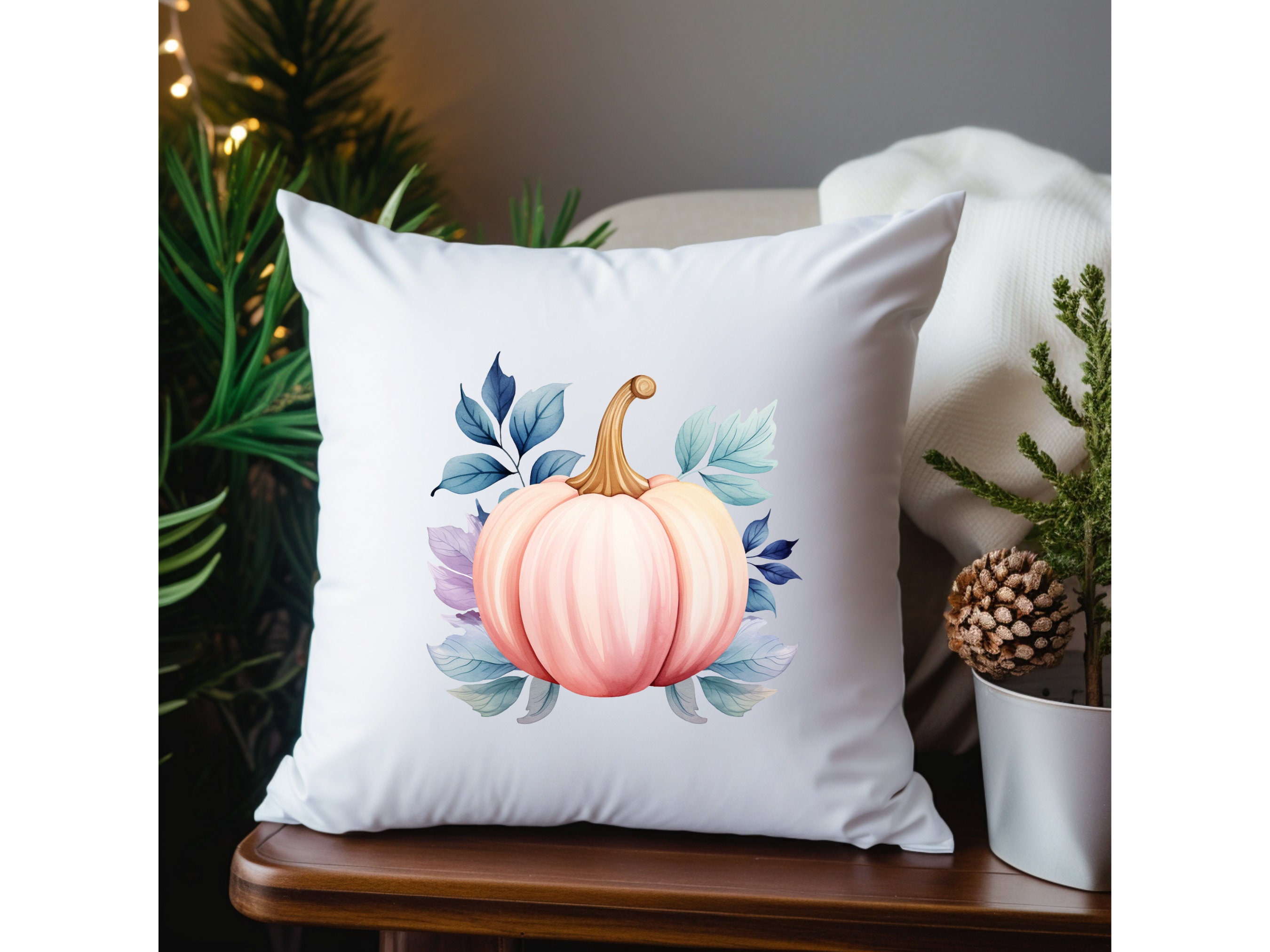 Pumpkins Pastel Colors Watercolor Bundle Halloween Pastels - Etsy