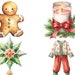 Christmas Classic Bundle Clipart, Winter Holiday, Digital PNG File ...