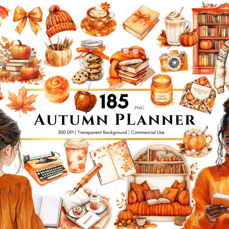 Fall Planner Stickers - Etsy